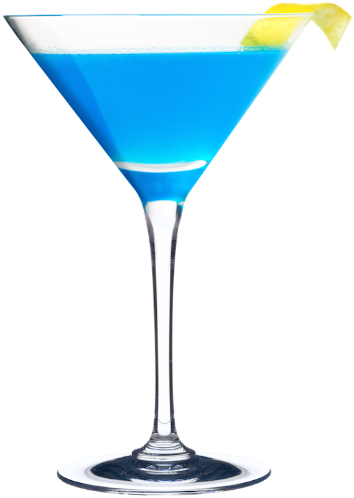Download Blue Kamikaze Cocktail Png, Transparent Png - kindpng