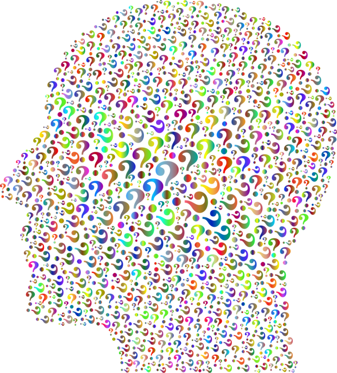 Download Area,text,line - Brain With Question Mark Transparent ...
