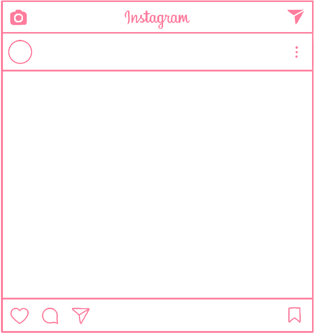 #instagram #frame #overlay #layer #mask #pink #kpop - Instagram Frame ...