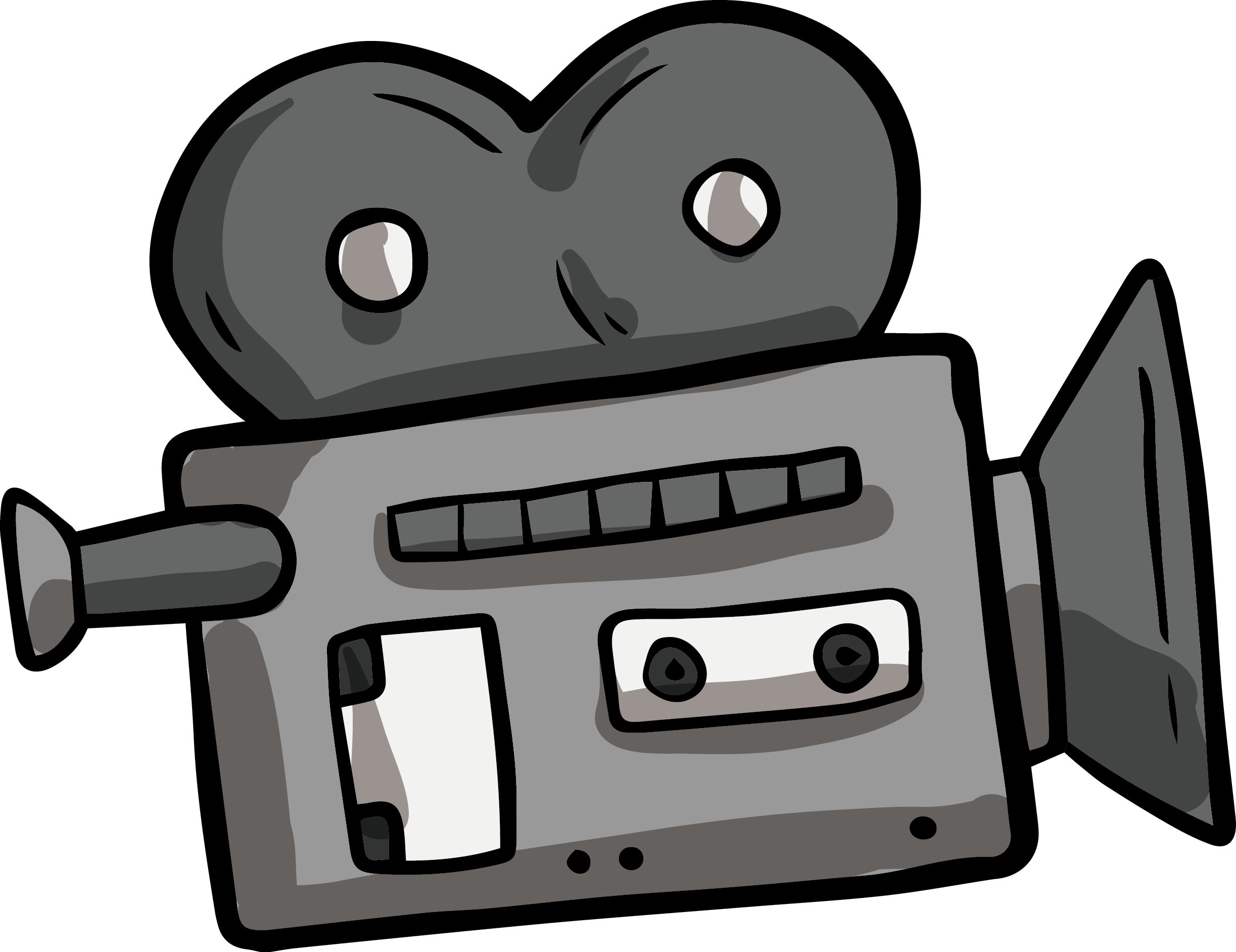 Cartoon Movie Camera