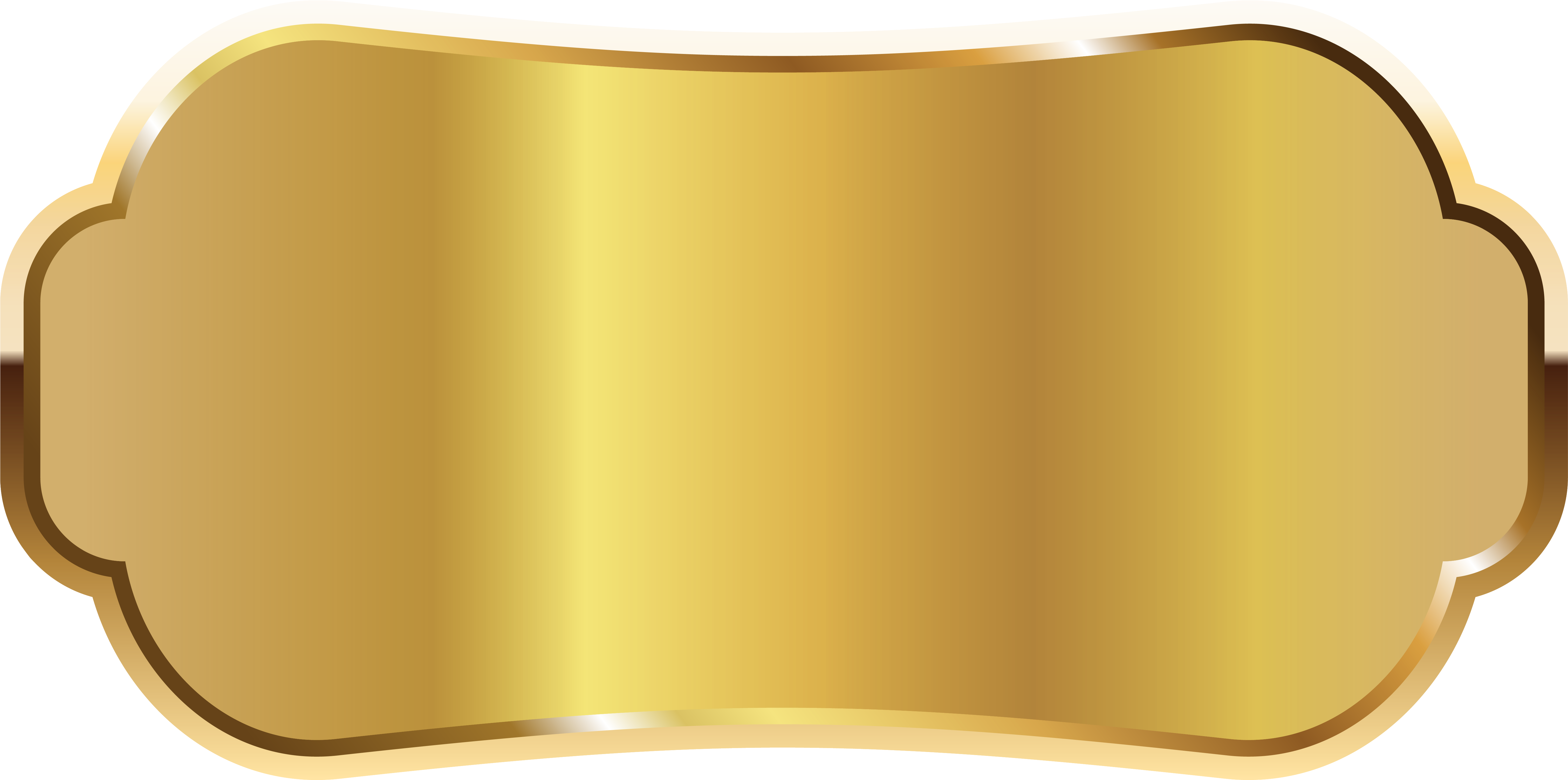Gold Label Png - Golden Name Plate Png, Transparent Png, free png ...