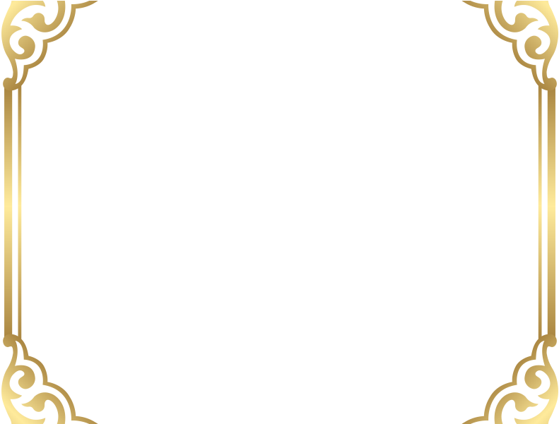 Gold Borders Clip Art