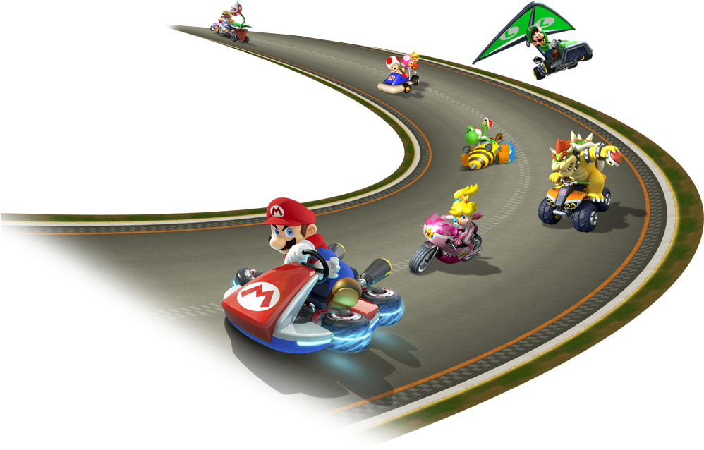 Download Mario Kart Track Png, Transparent Png - kindpng