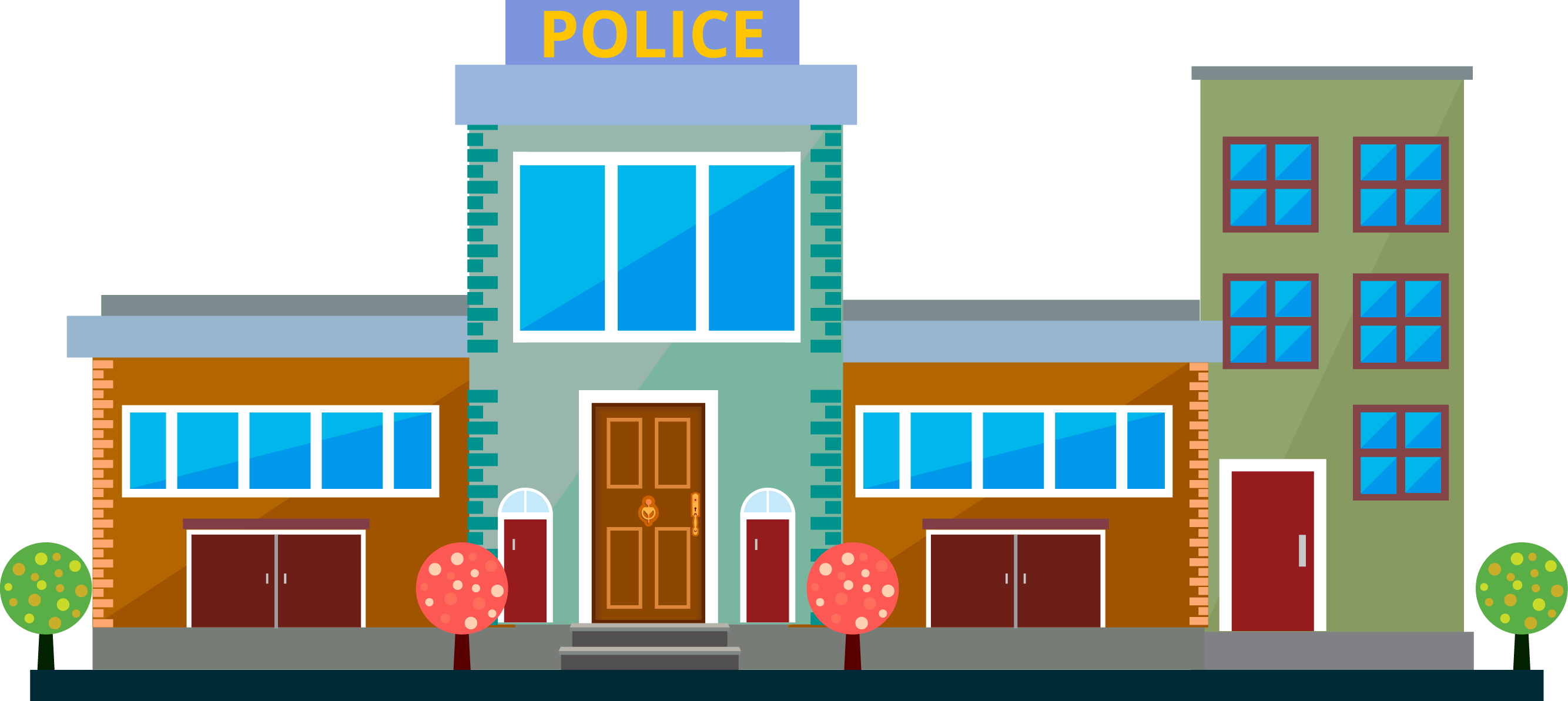 Police Station Clip Art