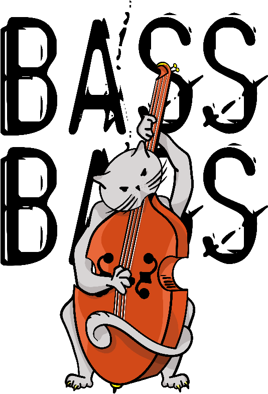 Upright Bass Clip Art