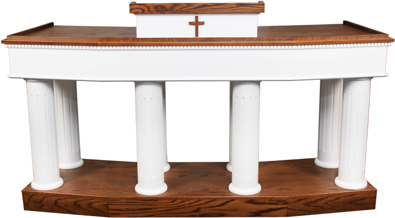 Download Transparent Pulpit Png - Church Table Png, Png Download - kindpng