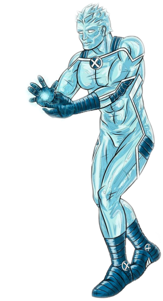 Transparent Iceman Png - Homem De Gelo Marvel, Png Download, free png ...