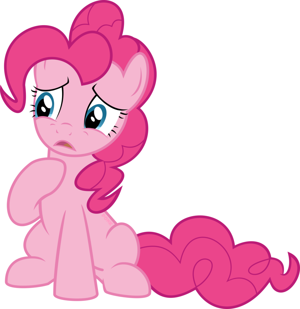 Mlp Pinkie Pie Vector Sad
