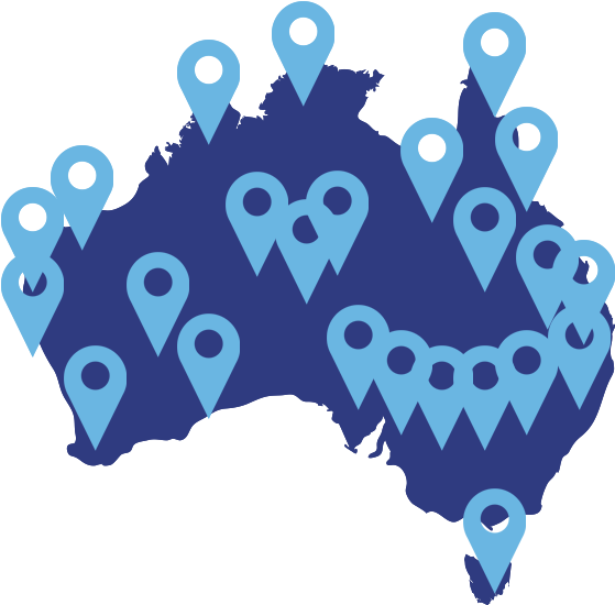 Telstra Carriers Coverage Map - All State In Australia, HD Png Download ...