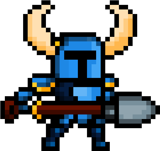 Download Pixel Art Shovel Knight, HD Png Download - kindpng