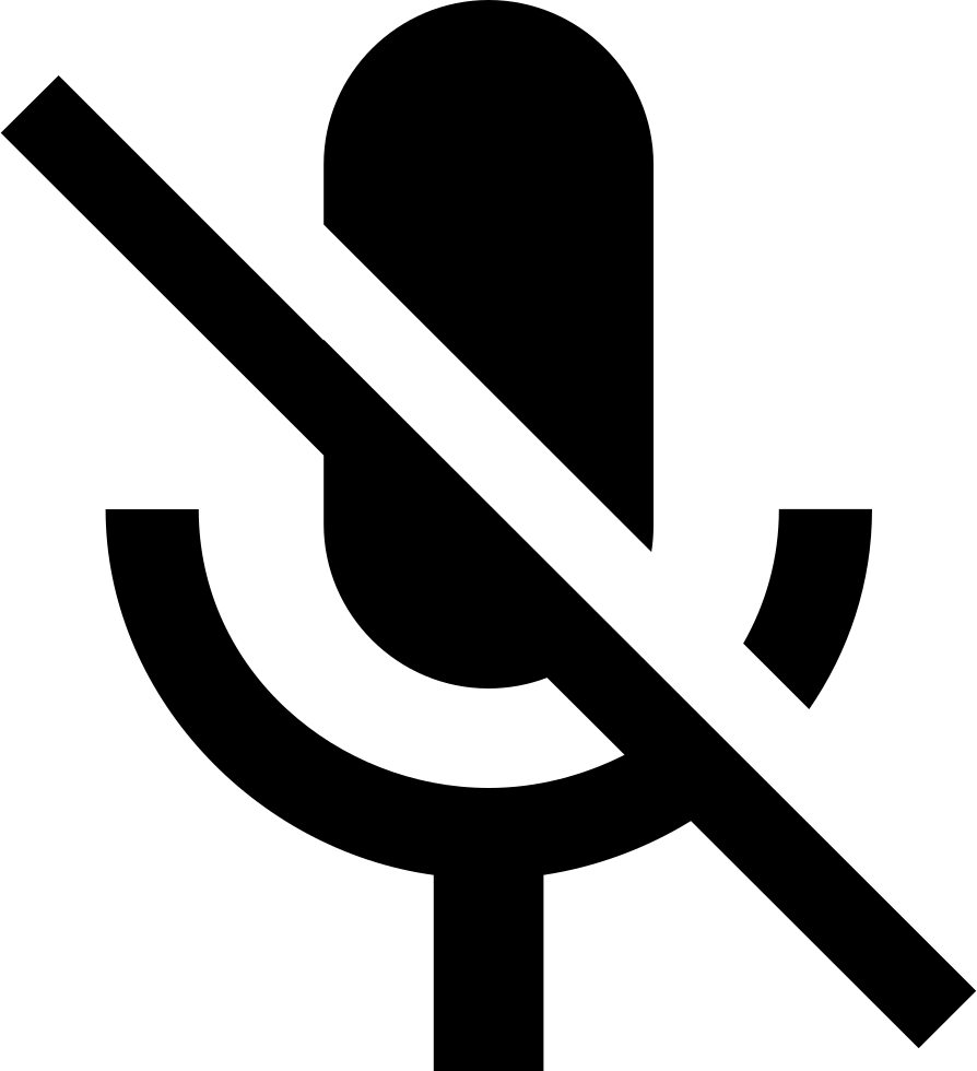 Download Transparent Mic Vector Png - Android Microphone Off Icon, Png ...