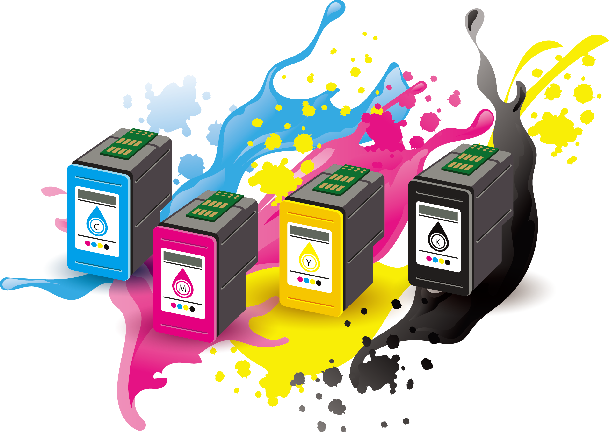 Download Printer Ink Png, Transparent Png - kindpng