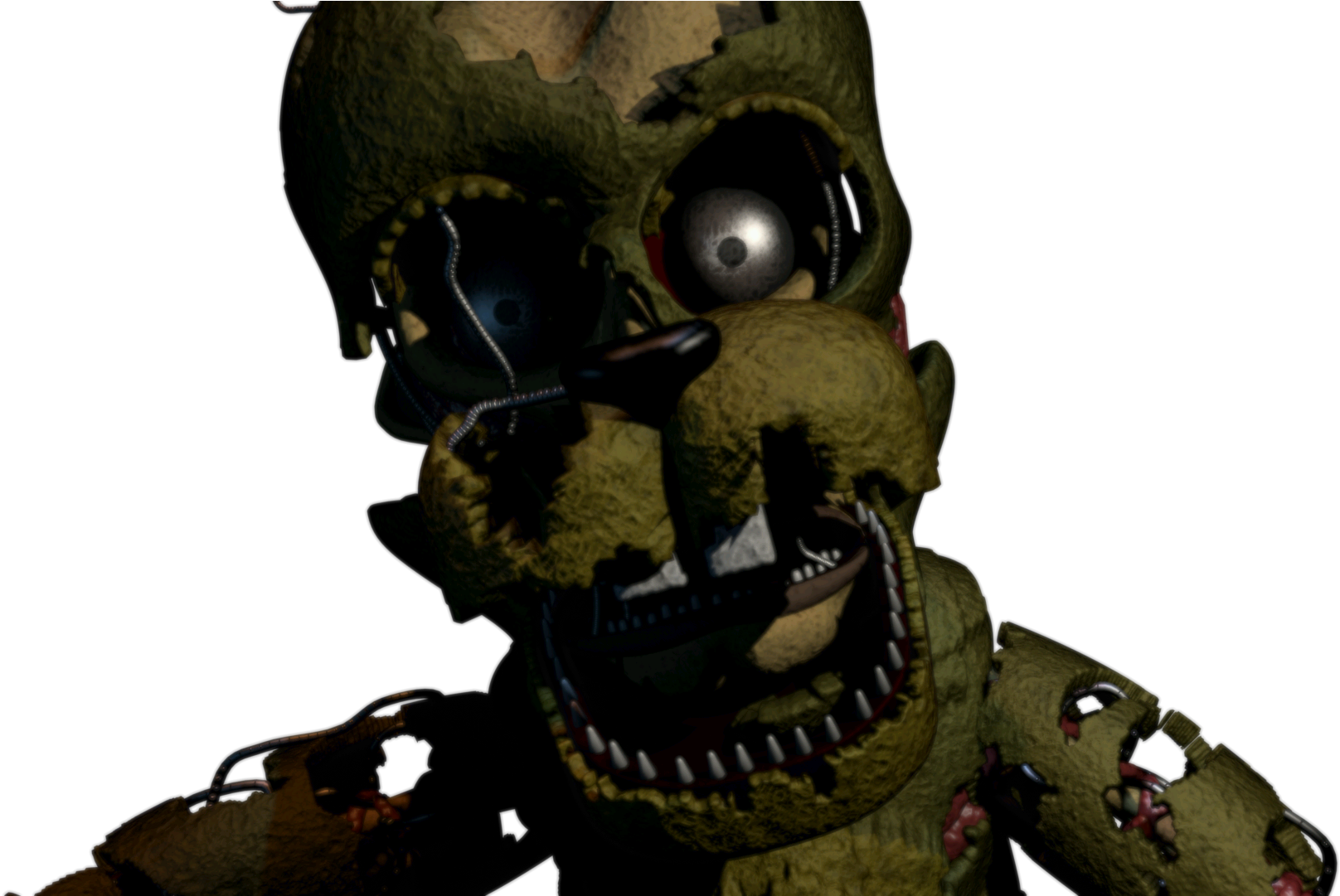 - Freddy Fazbear"s Pizzeria Simulator Springtrap Clipart - Freddy ...