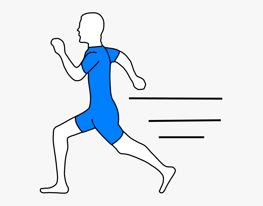 A Man Running Fast Canvas insight