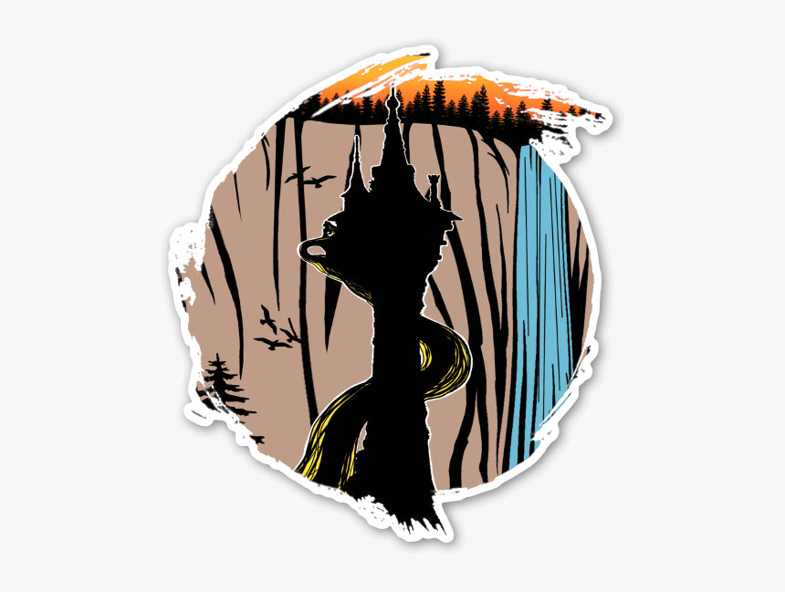 All Tangled Up Sticker, HD Png Download - kindpng