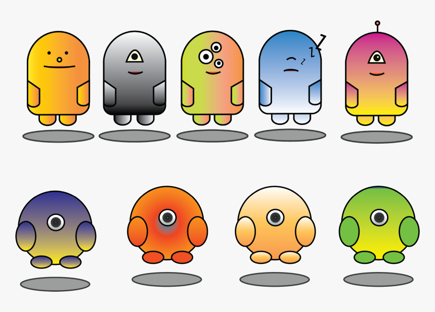 Alienscircle - Cartoon, HD Png Download - kindpng