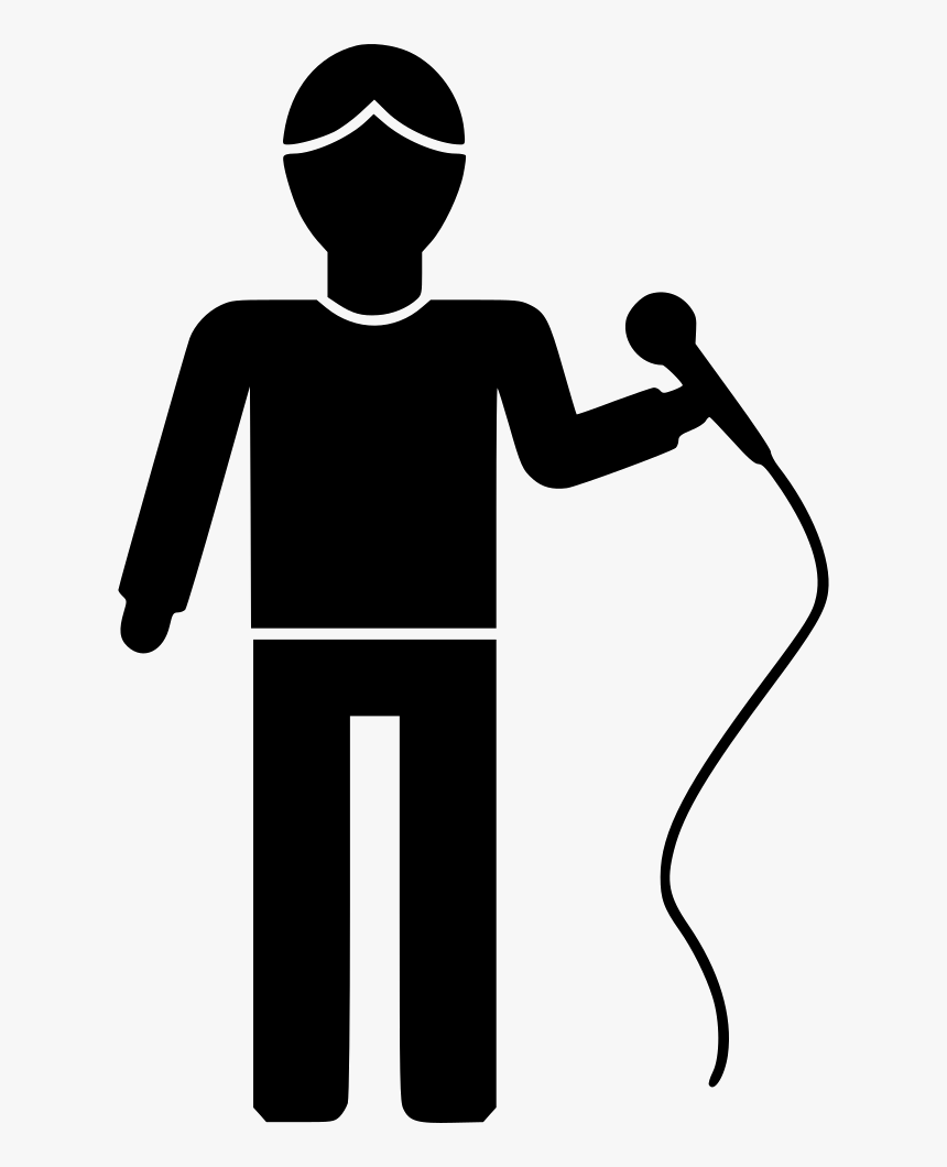 Singer - Standing, HD Png Download - kindpng