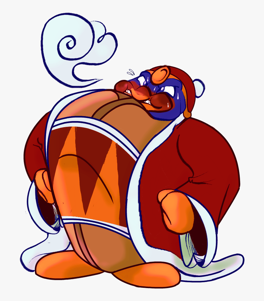 Mac Daddy King Dedede Ready To Brawl - Cartoon, HD Png Download - kindpng