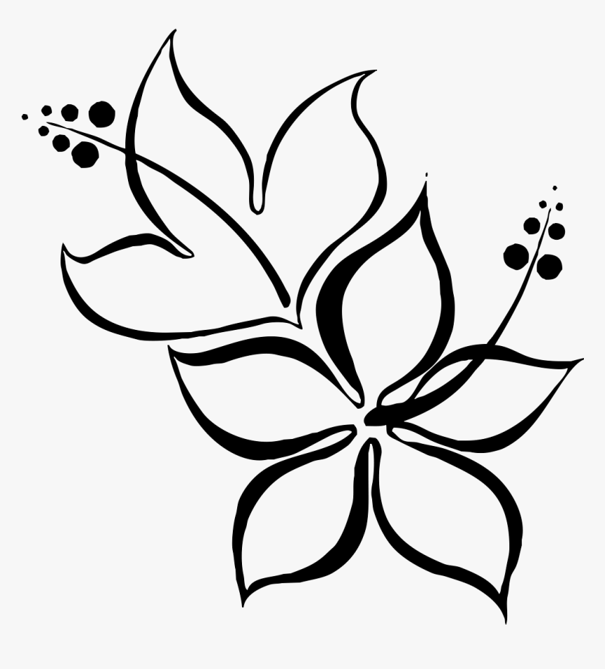 Gladiolus Flower Drawing Beautiful Easy Flower Drawings HD Png 