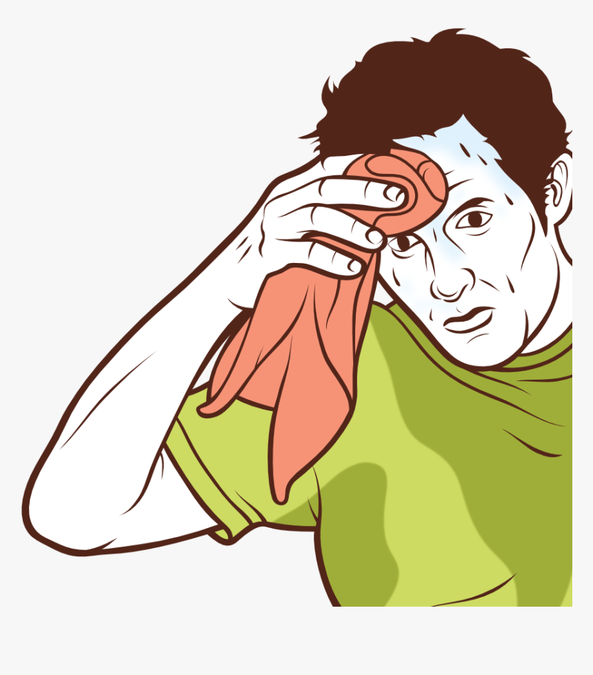 Sweating Towel Guy Meme Template Clipart Png Download Someone 