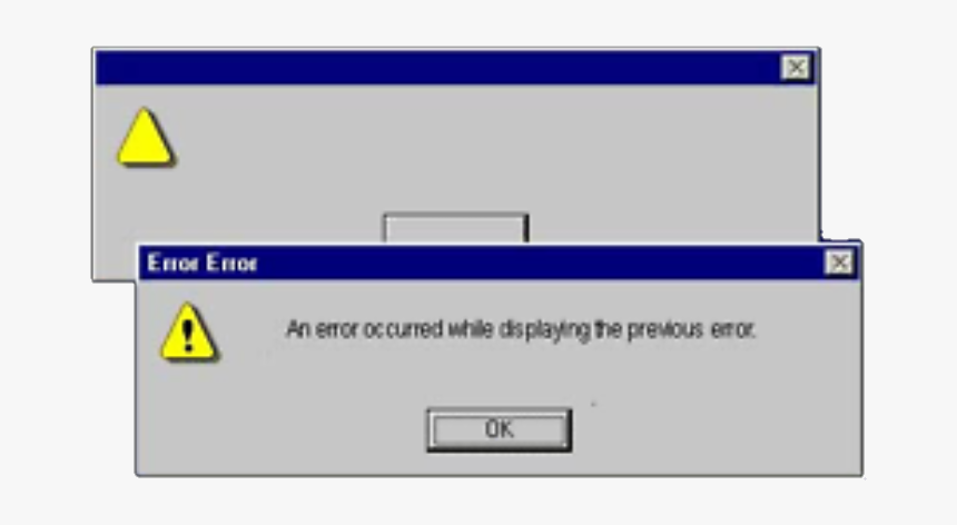 Computer Popup Yellowtriangle Virus - Funny Windows Errors, HD Png ... Computer Popup Yellowtriangle Virus - Funny Windows Errors, HD Png ...