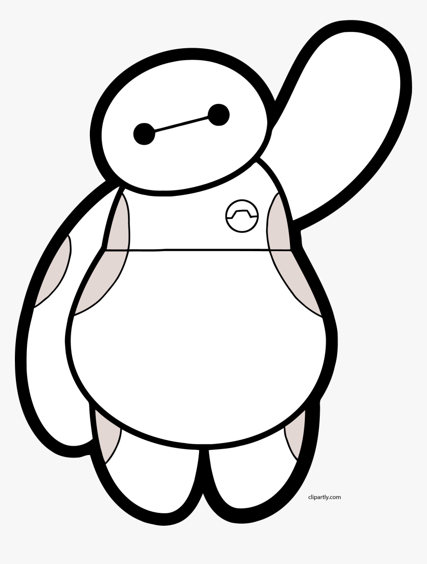 Baymax Hello Png Clipart - Baymax Clipart, Transparent Png - kindpng