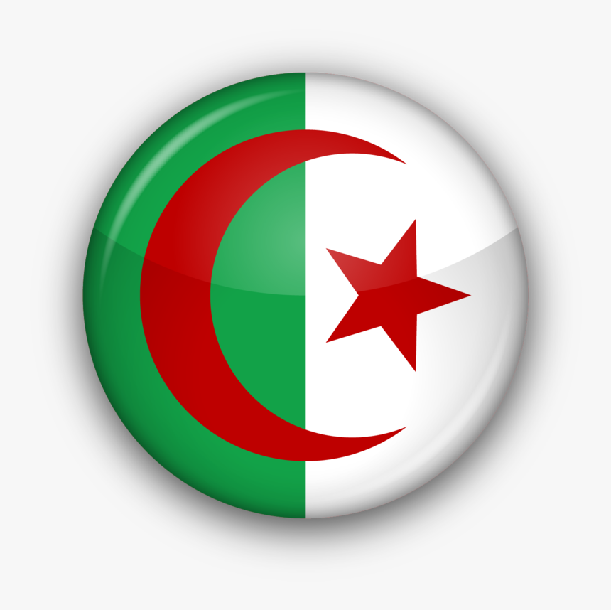 Algeria Flag With Red Crescent And Star HD Png Download Kindpng Algeria Flag With Red Crescent And Star HD Png Download Kindpng
