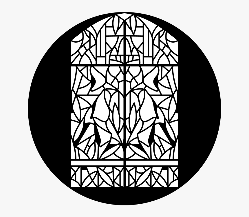 Window Stained Glass Circle Hd Png Download Kindpng
