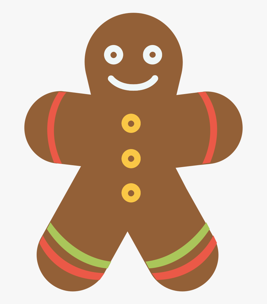 Gingerbread Icon, HD Png Download - kindpng