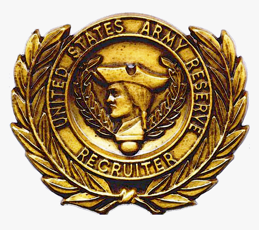 Us Army Reserve Recruiter Badge, HD Png Download - kindpng