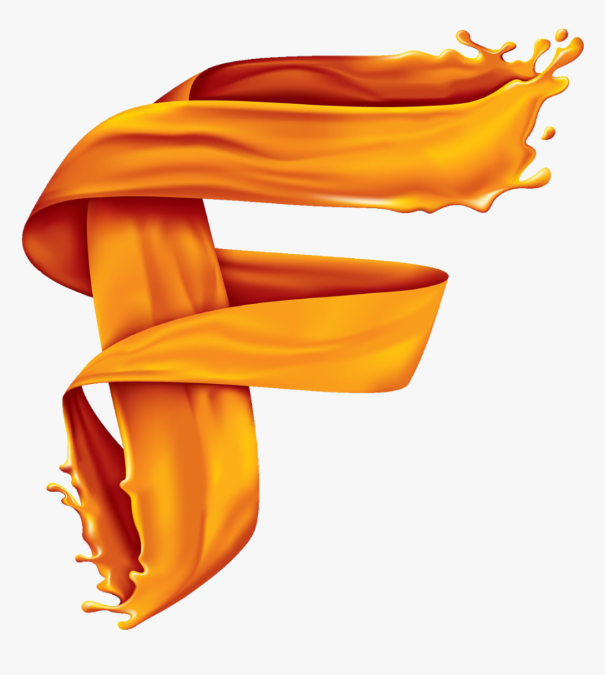 F Logo Orange Png - F Logo Png, Transparent Png - kindpng