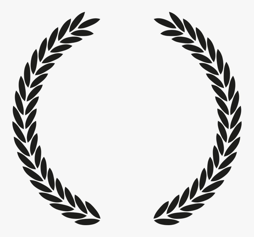 Olive Leaf Wreath With Heart Free Vector Illustration Olive Leaf Wreath With Heart Free Vector Illustration