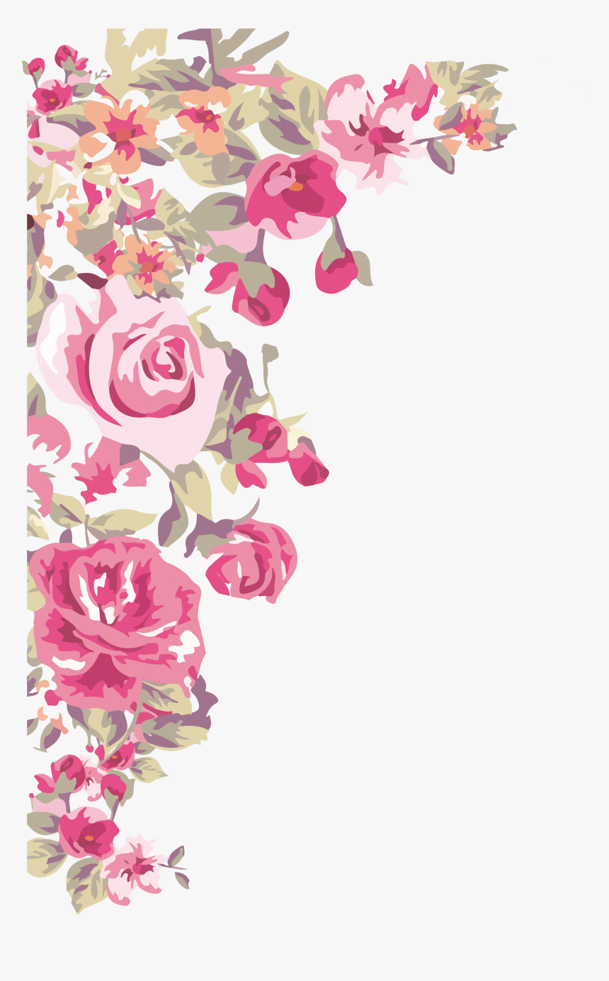 Flower Corner Border Design Free Download Design Talk