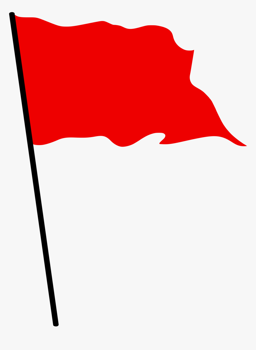 Filered Waving Flag Red Flag Waving Png Transparent Png Kindpng