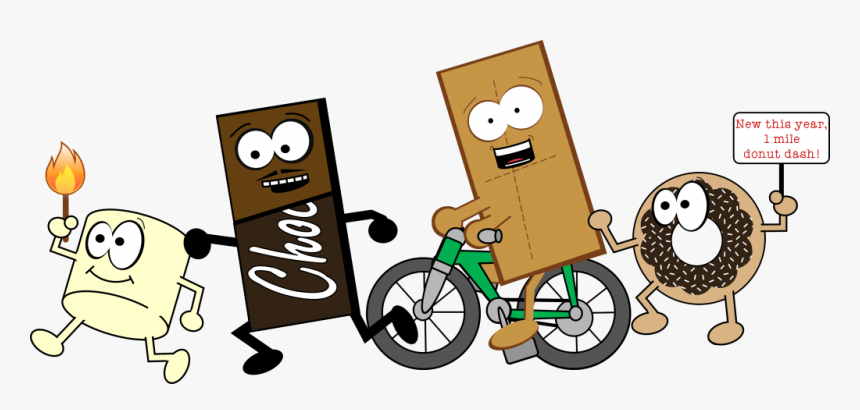 Transparent Smore Clipart - Smores Funny Cartoon Clipart, HD Png ...