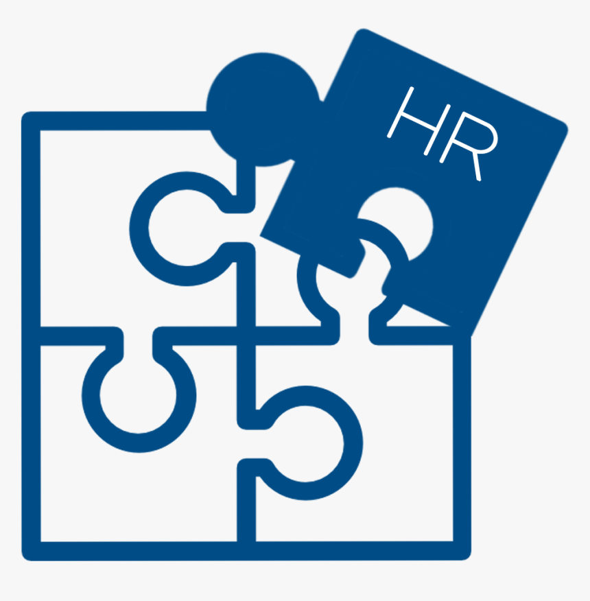 Jigsaw Puzzle Icon - Hr Clipart, HD Png Download - kindpng