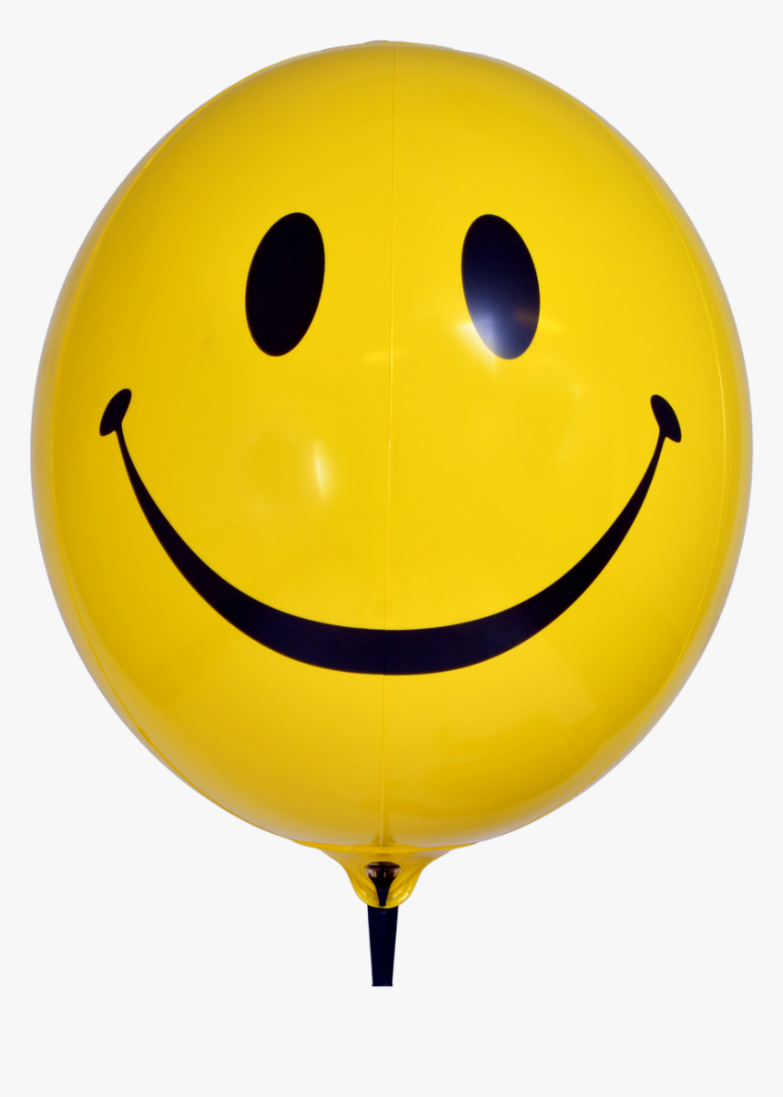 Smiley Face Yellow Outdoor Balloon Smiley Face Balloon Png