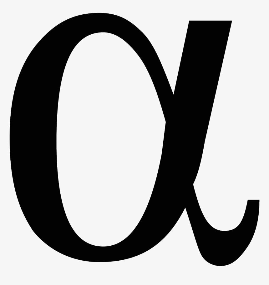 Alpha Symbol Alpha Symbol Png Transparent Png Kindpng