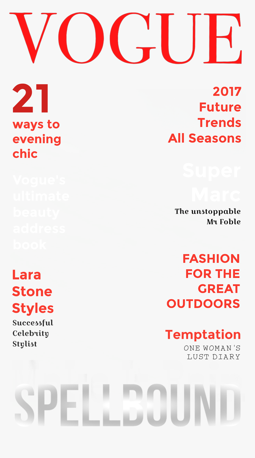 Gq Magazine Cover Template