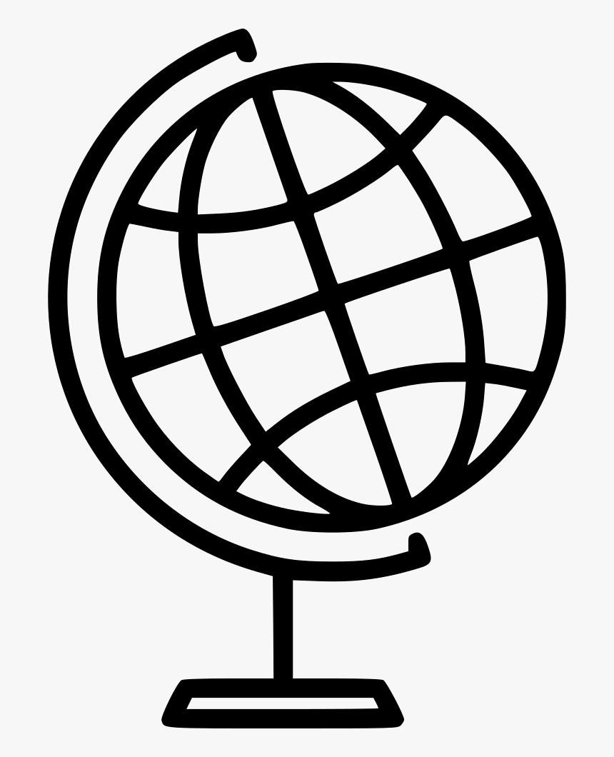 Earth Globe - Passport Clipart Black And White, HD Png Download - kindpng Earth Globe - Passport Clipart Black And White, HD Png Download - kindpng