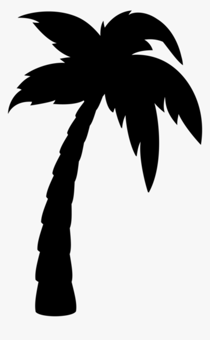 HAWAIIAN ALOHA TROPICAL Palm Tree Clip Art Silhouette