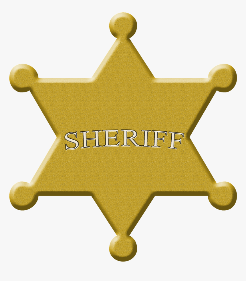 Sheriff Png, Transparent Png - kindpng