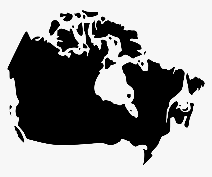Canada Map Png, Transparent Png - kindpng