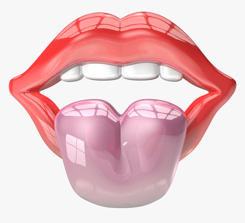 Cartoon Lips Png, Transparent Png - kindpng