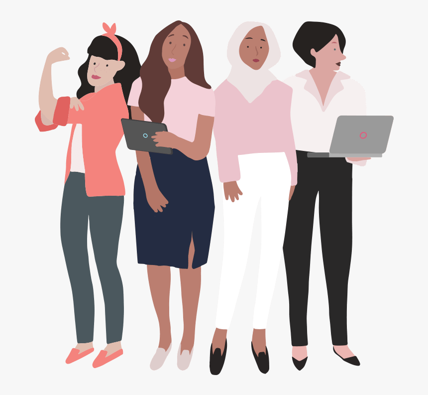 Corporate Girl Png, Transparent Png - kindpng