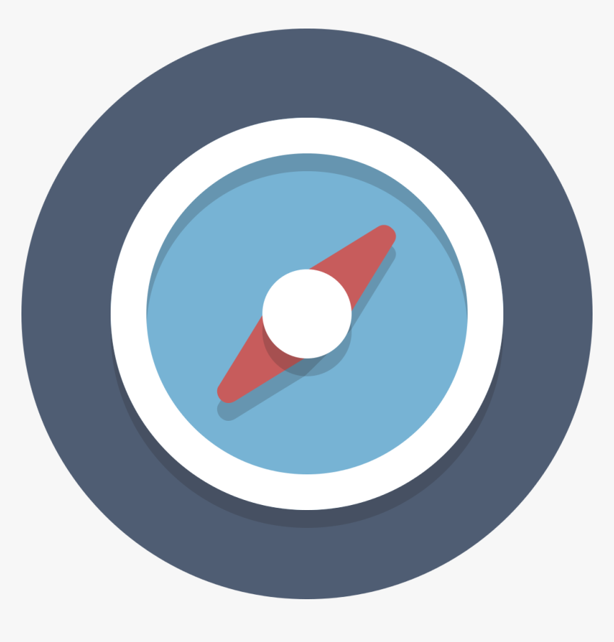 Circle Icons Compass - Circle, HD Png Download - kindpng