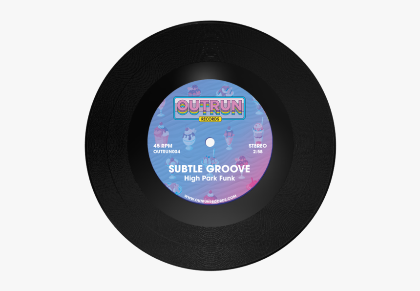 Subtle Groove Vinyl Render 2, HD Png Download - kindpng