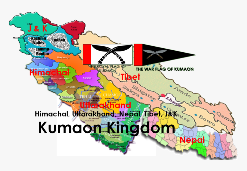 Kumaon Flag, HD Png Download - kindpng