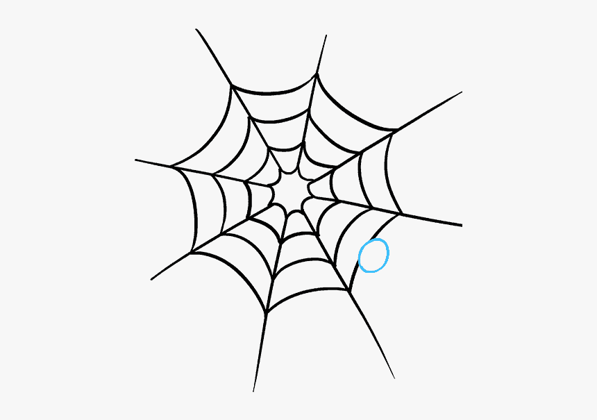 How To Draw Spider With Spider Easy Spider Drawing HD Png