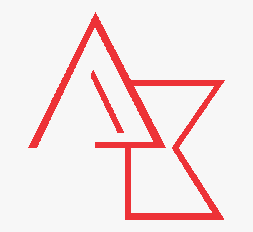 Dj And Producer Art Beatz Logo Red - Triangle, HD Png Download - kindpng